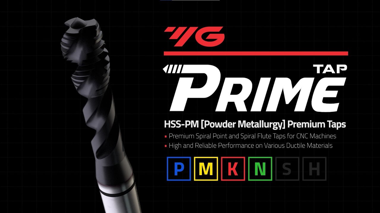 YG-1 Cutting Tools | [Threading] Prime Tap_  Prime X-Coated HSS-PM Multipurpose Tap
