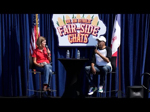Governor Kim Reynolds kicks off 'Fair-Side Chats' at Iowa State Fair