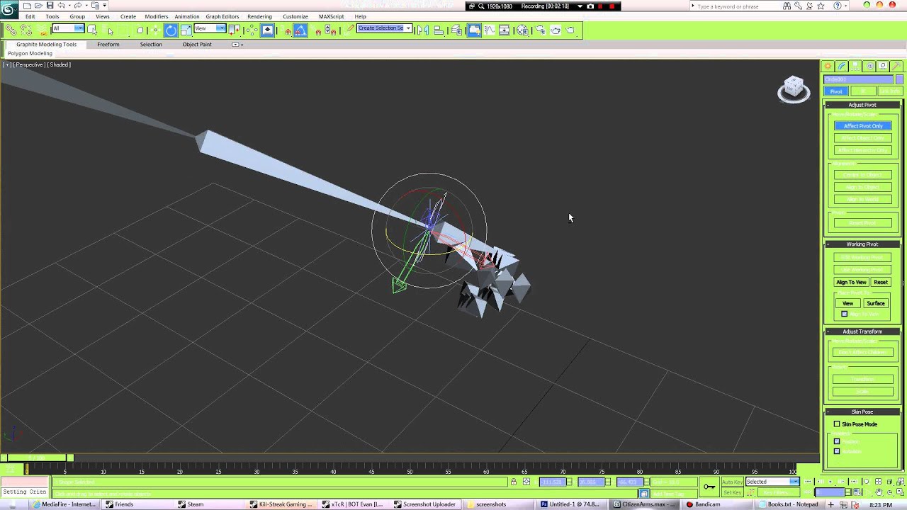 3DS Max How to setup IK Chains