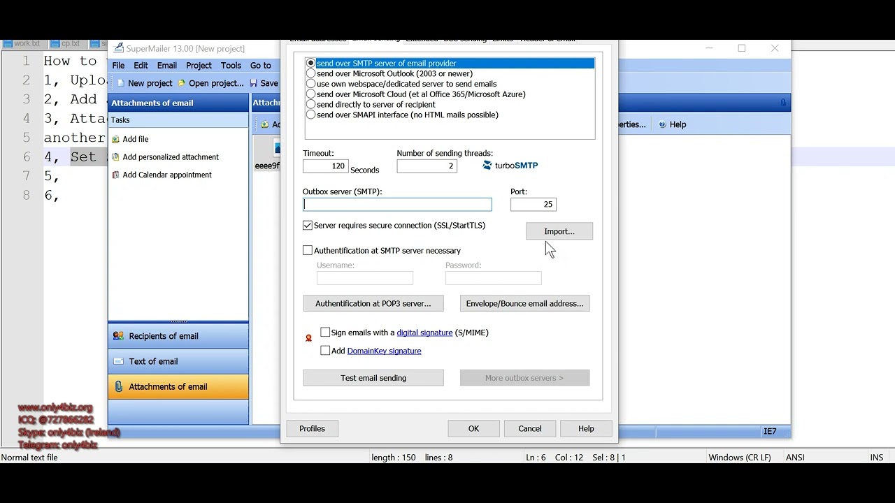 How to use Super Mailer