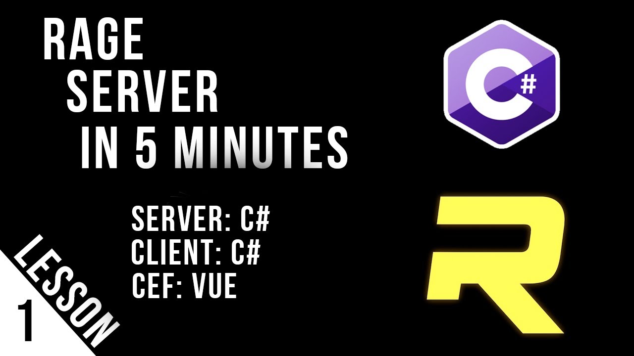 BASICS OF RAGE:MP - RAGE SERVER IN 5 MINUTES - LESSON #1