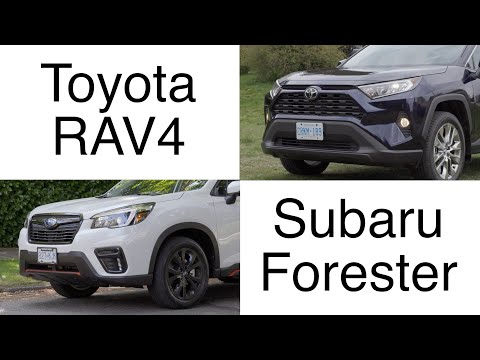 Toyota RAV4 VS Subaru Forester comparison