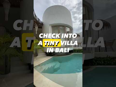 Check out this Tiny Villa in Bali Canggu #balivillas #canggu #balitravelvlog