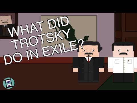 What did Leon Trotsky do in Exile? (Short Animated Documentary)