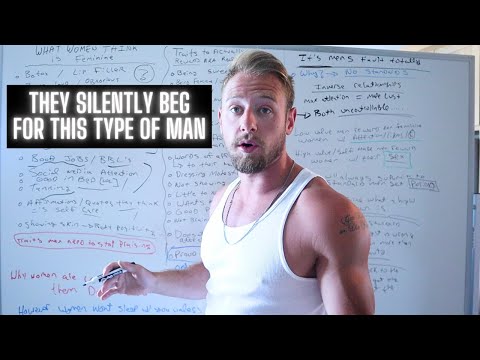 Feminine Energy Women Silently CRAVE a masculine man to put them in (raw female nature truth)