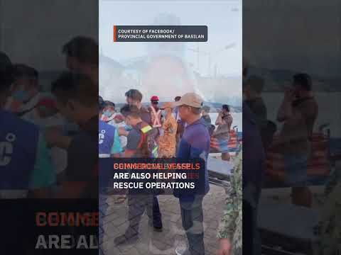 At least 18 dead as strong waves sink vessel off Basilan
