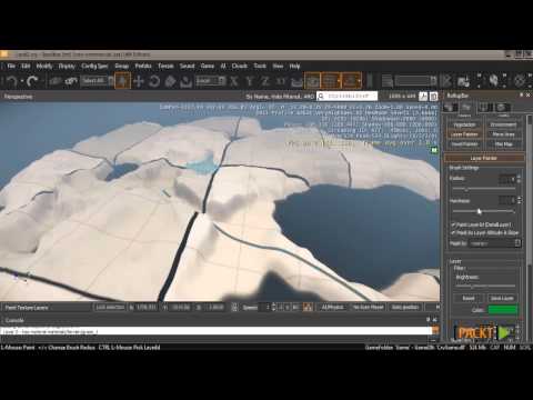 Learn CryENGINE 3 SDK Tutorial Painting and texturing the terrain | packtpub com - Mind Luster