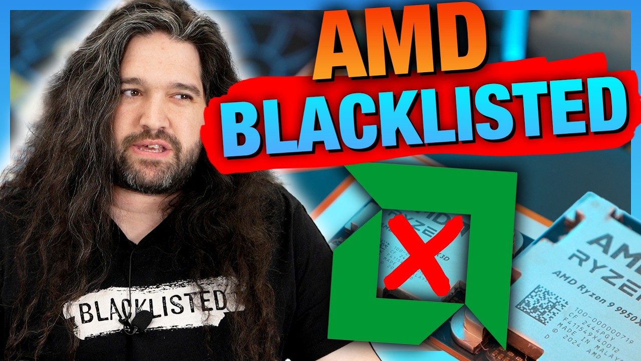 BLACKLISTED by AMD | AMD's Dirty Tactics