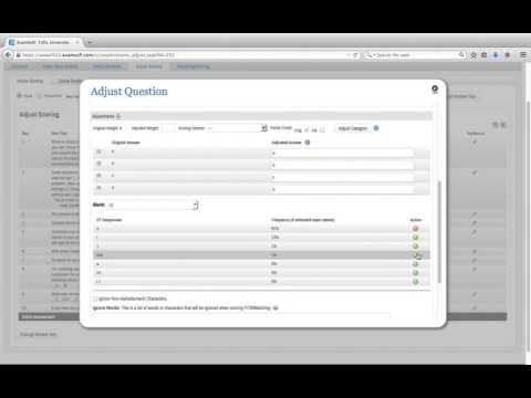 ExamSoft Adjust Scoring- FITB Questions