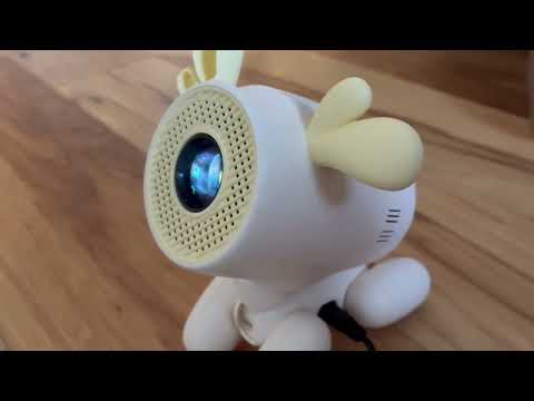 Mini 4K Portable Projector with Netflix, YouTube & Disney+ Apps!