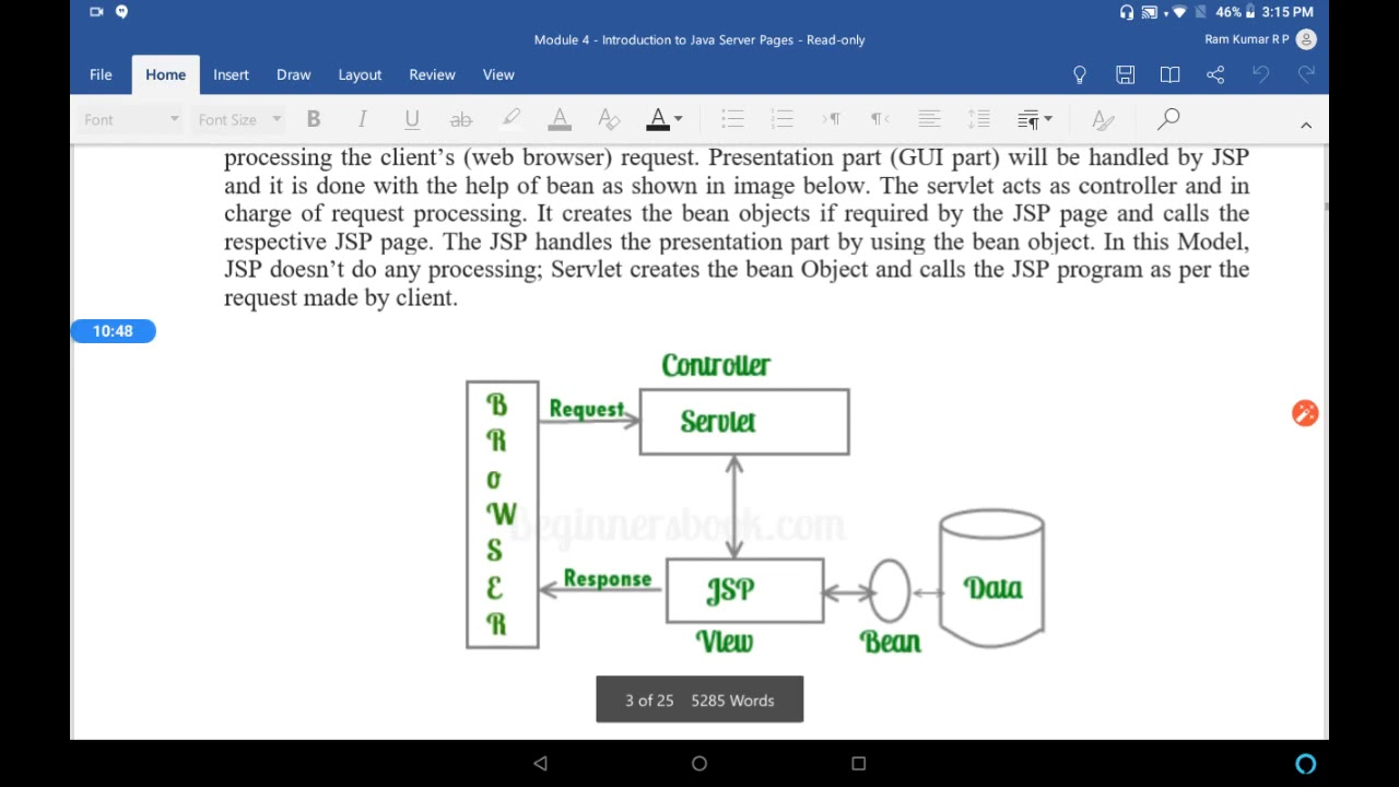 Java Server Pages (JSP)   Introduction
