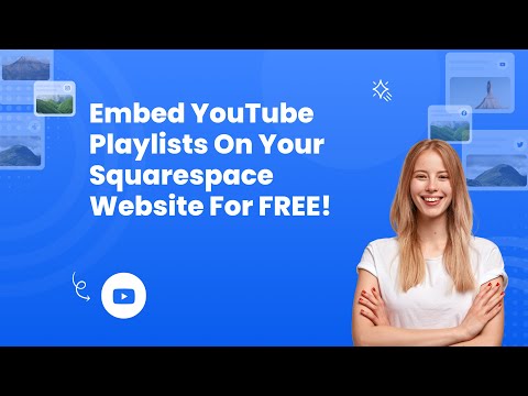 How to embed YouTube Playlists (Multiple playlists) on Squarespace?