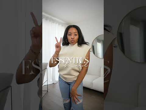 trying on kids clothes as an adult | ESSENTIALS FEAR OF GOD TRY ON HAUL 🤍