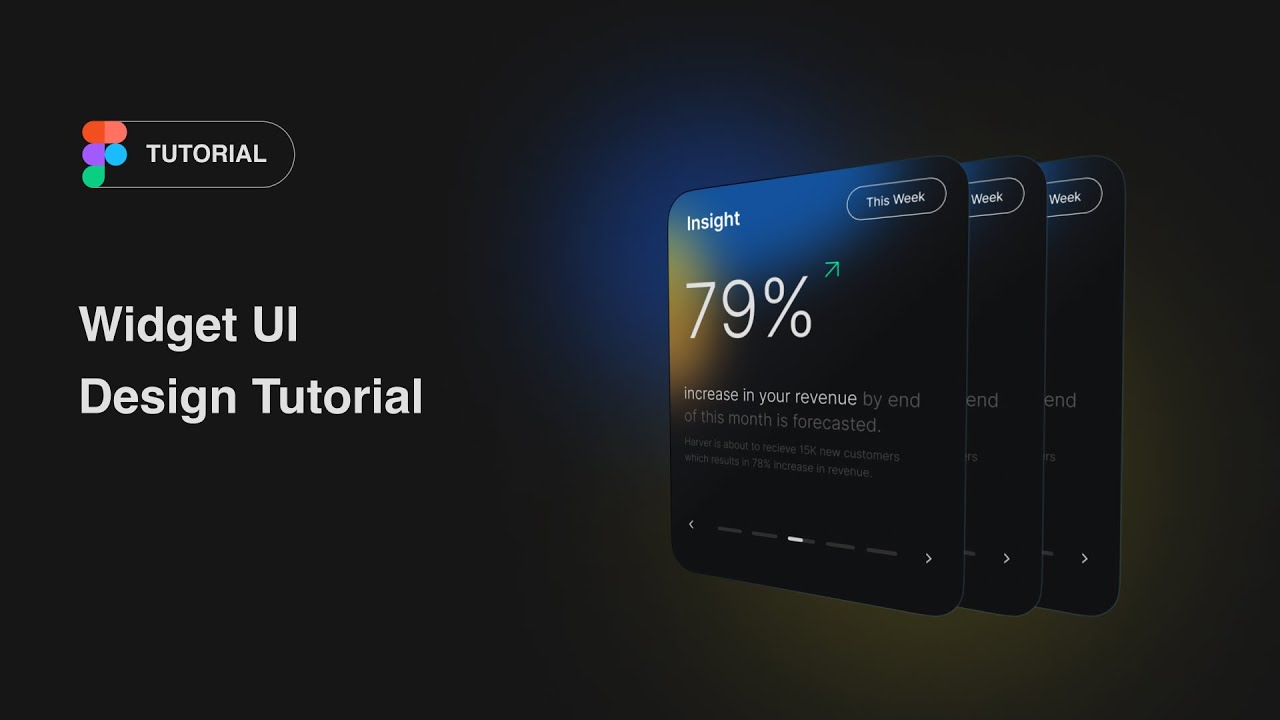 Widget UI Design Tutorial in Figma