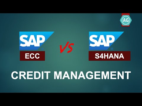 What's the difference Between SAP ECC and SAP S4HANA in Credit Management