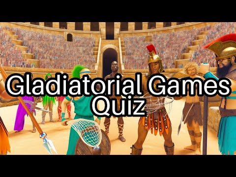 🏛️ Test Your Gladiatorial Knowledge: Discover Ancient Rome's Fierce Battles!