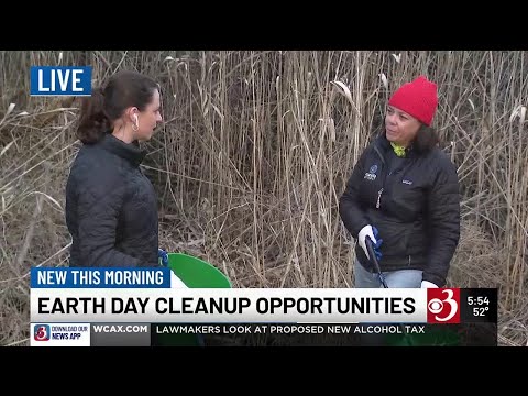 Earth Day cleanup opportunities near Burlington