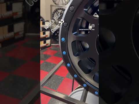 Color choice for your Method wheel bolts #beadlockwheels #methodwheels #wheels #tires #newwheels