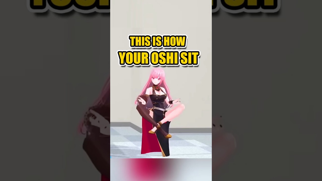 Every Hololive Member Sits Differently… And It’s Hilarious