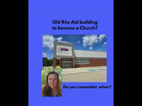 Old Rite Aid building in Merrimack NH