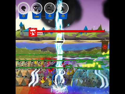 Magis Army VS General Sicklebear - Stick War: Saga Mod Menu #stickwarlegacy #shorts