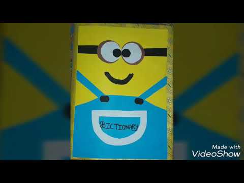 Make your own word meaning dictionary. Write 15 words for each alphabet.