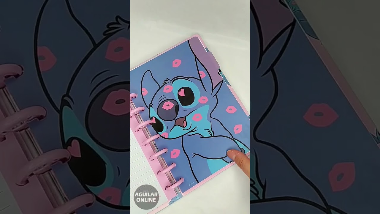 Mooving Loop A5 Stitch ❤️❤️ #mooving #moovingloops #loop #cuadernointeligente #stitch #moovingstitch