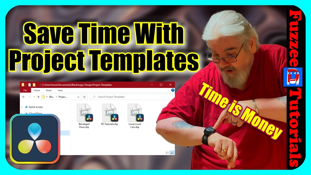 Master efficient workflow with DaVinci Resolve project templates