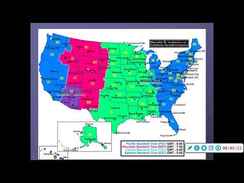 Earth Science 4-5 Time Zones