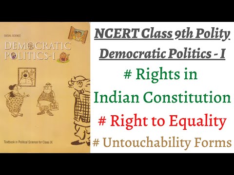 Chapter 5: Democratic Rights - 2 Video Lecture - Class 9