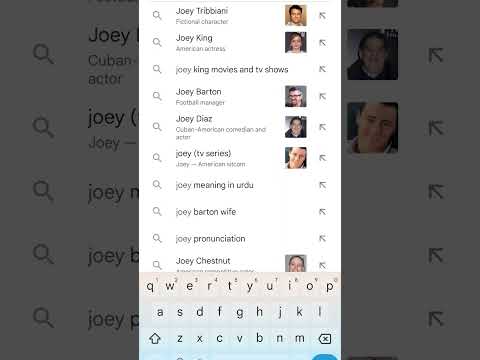 Facts about Google #type joey Tribbiani and click on the pizza #googletag #goog