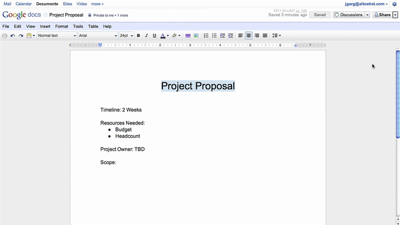 Google Docs Overview