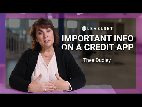 What to look for on a Credit Application | Thea Dudley | Credit Management Course