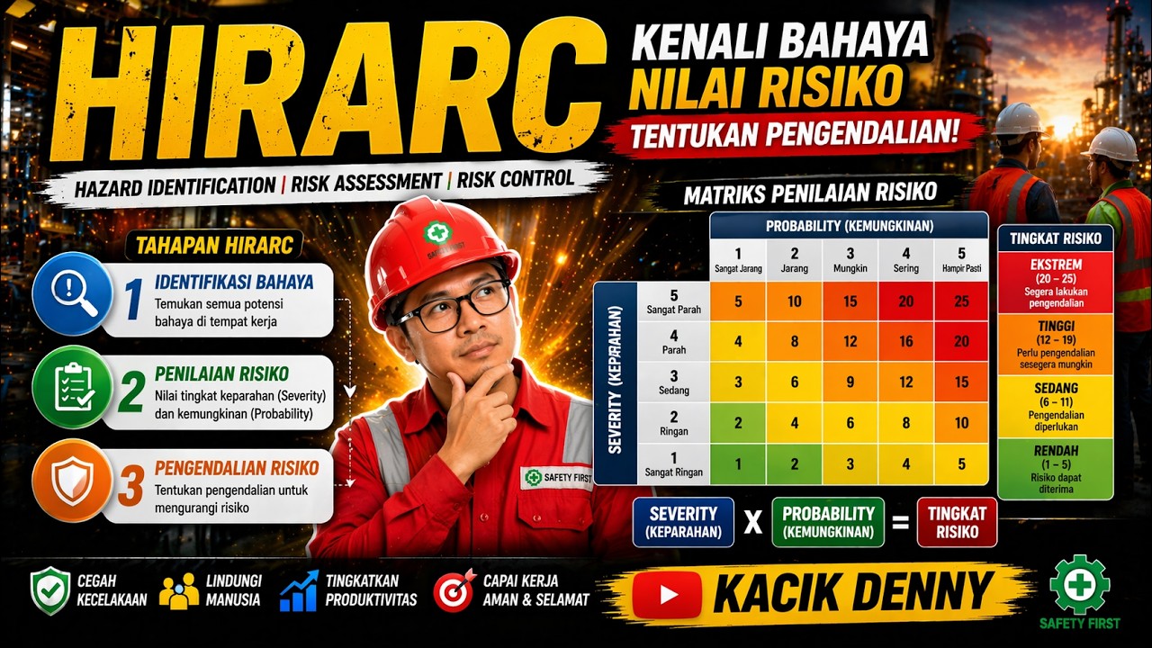 HIRARC Risk Assessment Matrix To Determine Risk Levels