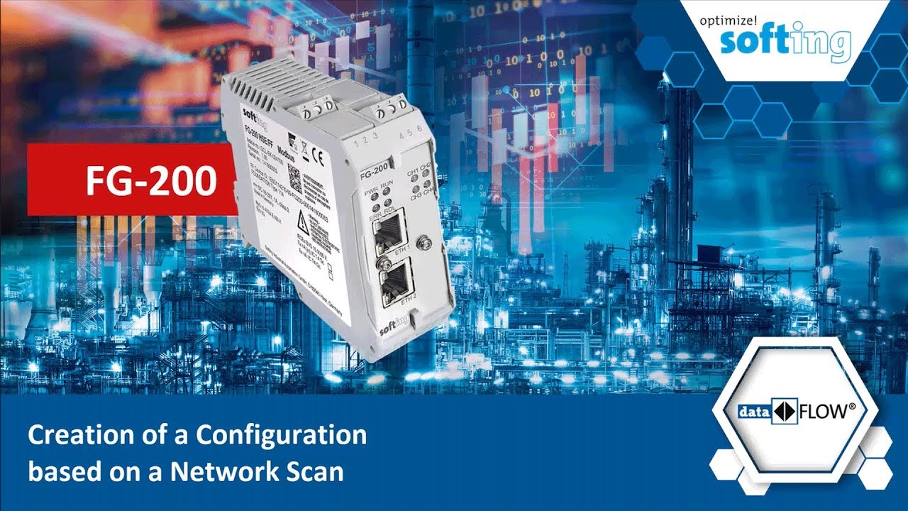 FG-200: Creation of a configuration based on a network scan