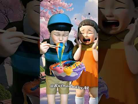 Squid Game AI Edible Slime ASMR #squidgame #squidgame2 #ai #asmr