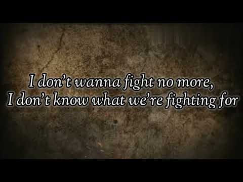 💔DEF LEPPARD 💔WHEN LOVE AND HATE COLLIDE💔LYRICS💔