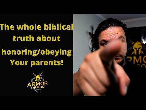 What does the bible say about honoring and obeying your parents?