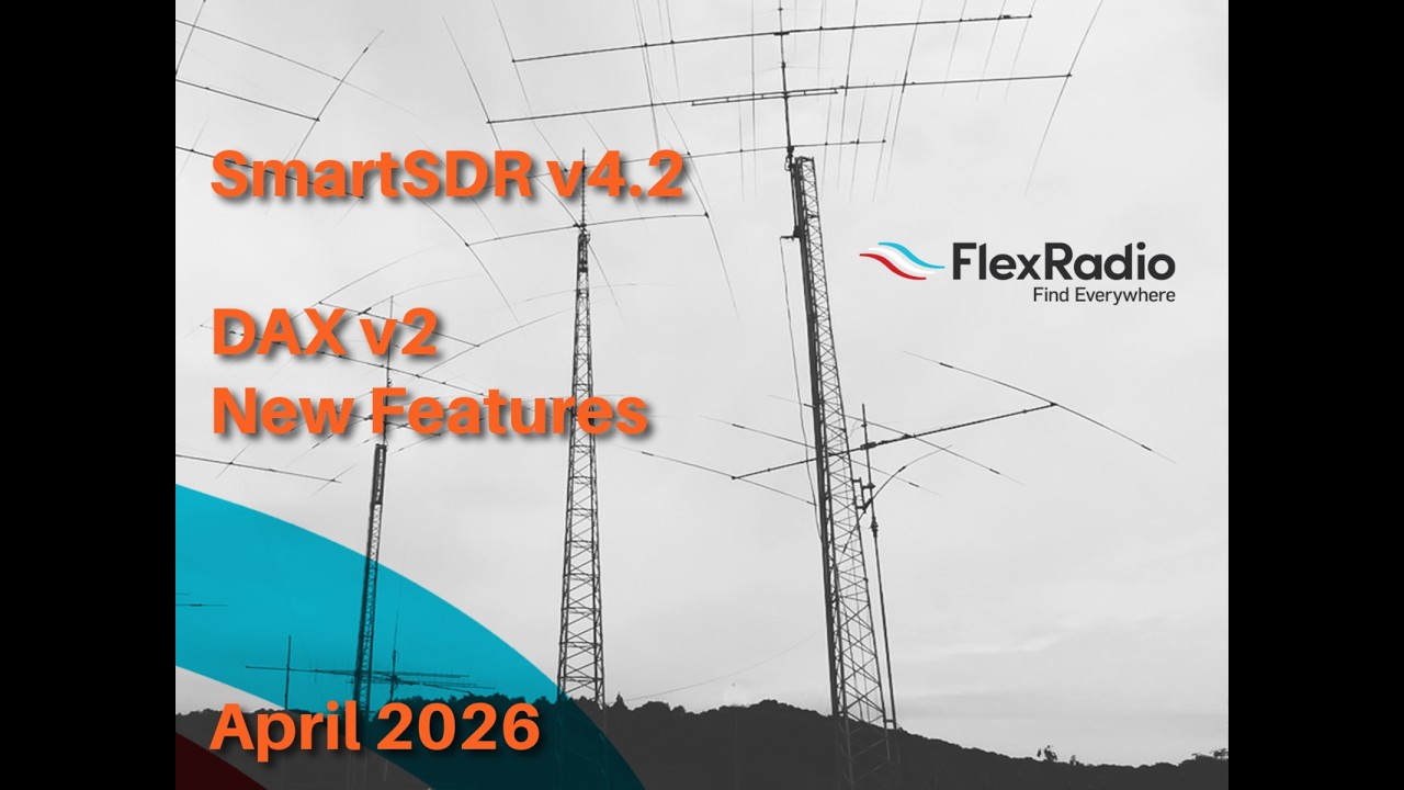 SmartSDR v4.2 Feature Update & DAX2 changes