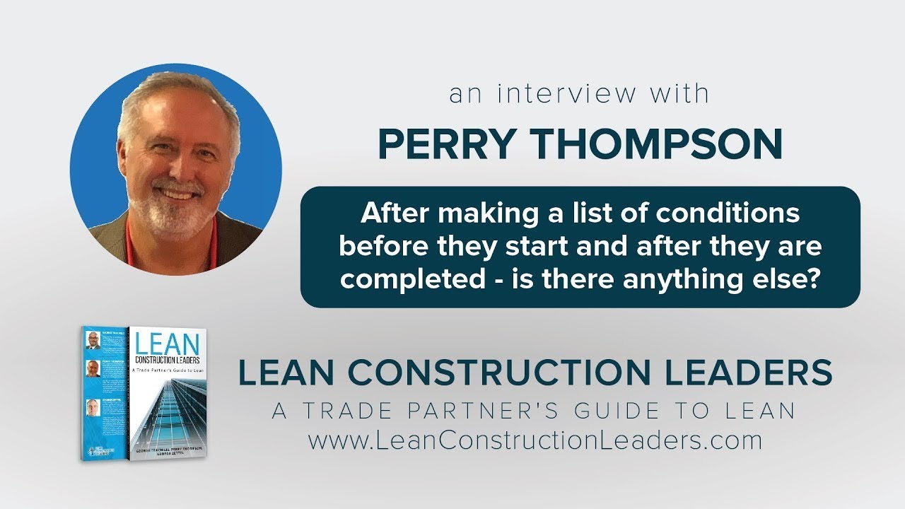 PERRY THOMPSON – Lean Construction Leaders