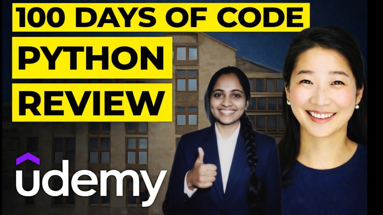 100 days of python Bootcamp by Dr.Angela yu Review 🔥