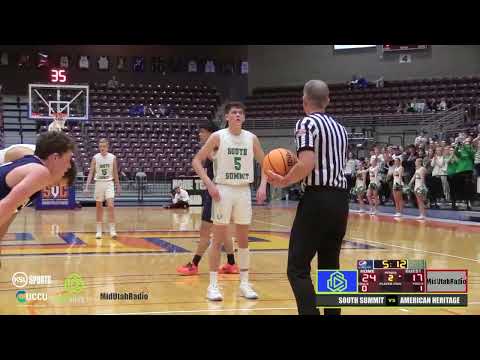 2024 Archive: 3A Boys Basketball Quarterfinal: American Heritage vs. South Summit