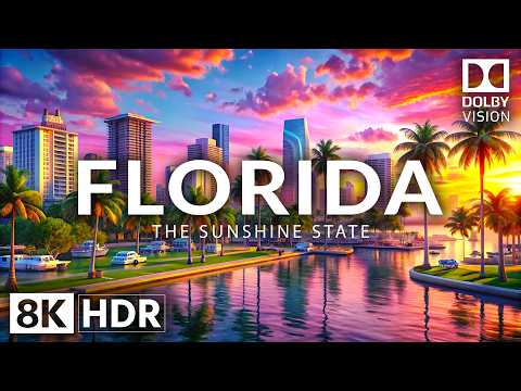 FLORIDA 8K VIDEO ULTRA HD 240 FPS - The Sunshine State (Dolby Vision HDR)