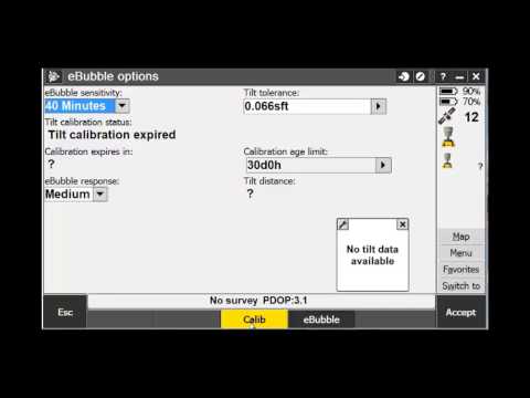 Tilt Sensor Calibration For The Trimble R10 | Frontier Precision ...