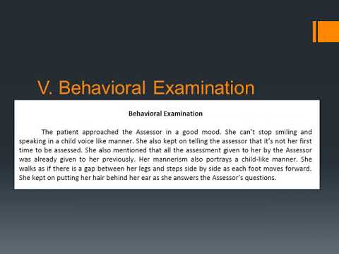 How to Write Psychological Assessment Report (Educational Purposes ONLY)