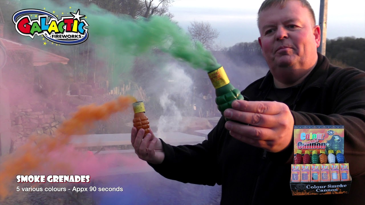 Smoke Grenades — Firework Firework Demo