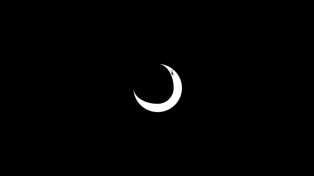 Create A Moon Using Pure CSS | No IMAGE!