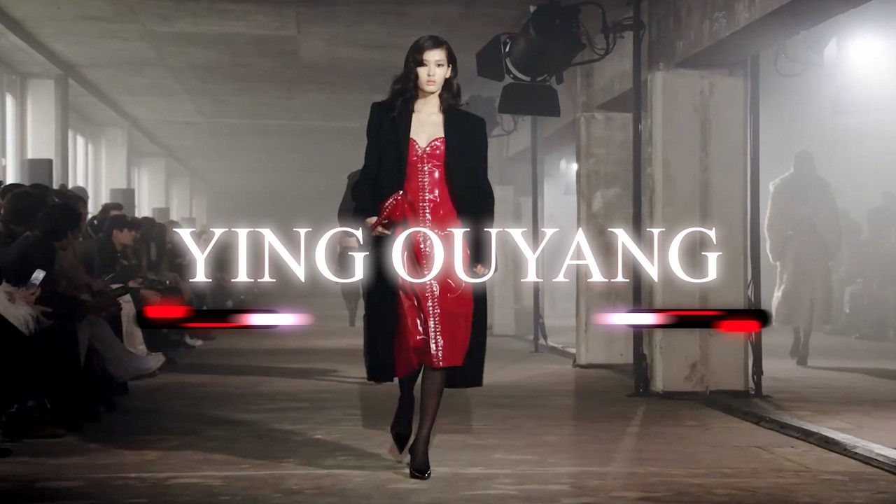 YING OUYANG Best Model Moments FW 2025 - 4K