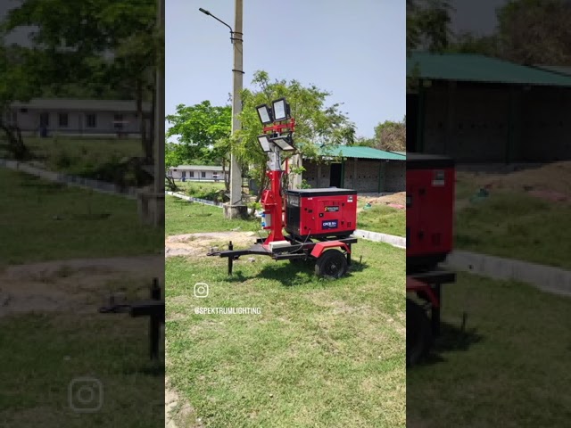 Portable Lighting Tower - Mobile Flood Lighting Towers Manufacturer ...