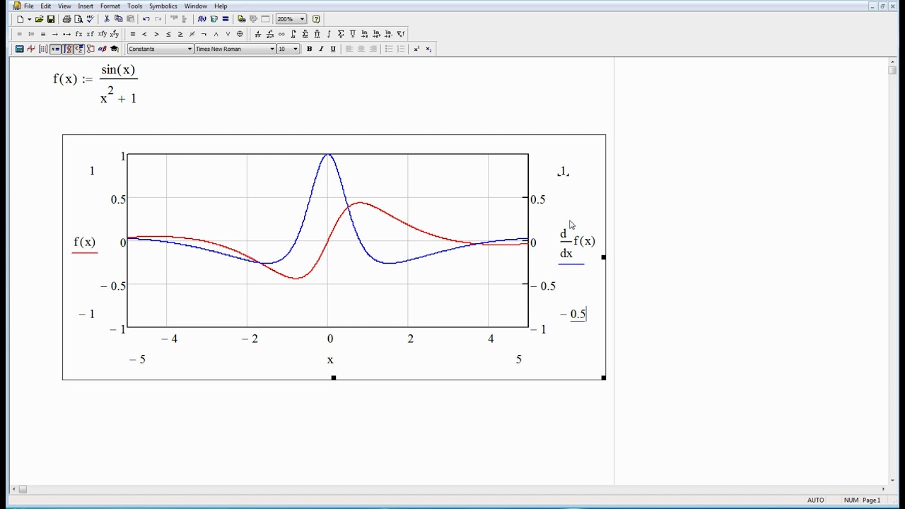 Intro to Mathcad 2/4 - Brain Waves